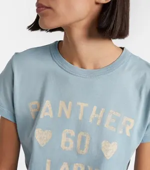 Valentino Garavani Panther T-shirt - Blue