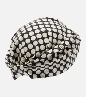 Valentino Garavani Escape Plus De Pois Cotton Head Wrap