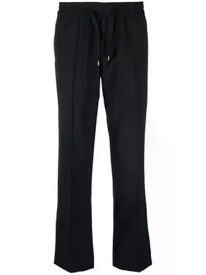 Sandro Elasticated Straight-leg Trousers
