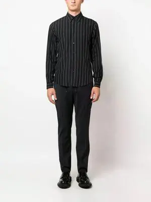 Sandro Elasticated Straight-leg Trousers