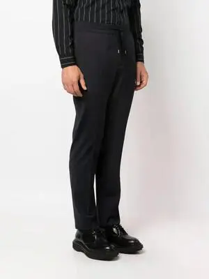 Sandro Elasticated Straight-leg Trousers