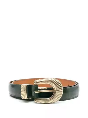 Sandro Leather Belt - Green