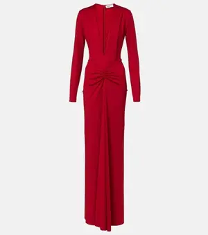 Victoria Beckham Metallic Evening Dresses