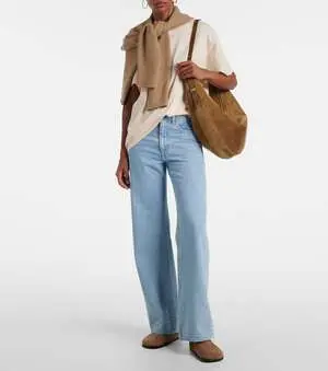 SLVRLAKE Grace High-rise Wide-leg Jeans