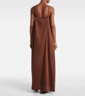 LESET Yoko Cotton Maxi Dress