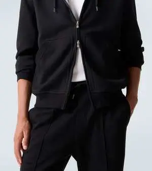 Brunello Cucinelli Cotton-blend Hoodie - Black