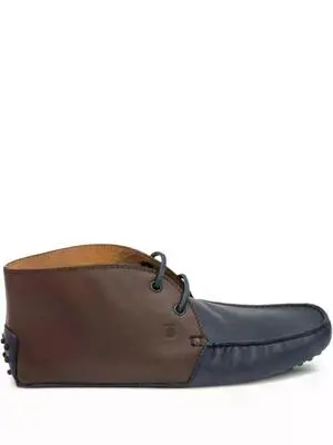 TOD'S Leather Lace-up Loafers