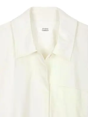 STUDIO TOMBOY Oversized Cotton Shirt