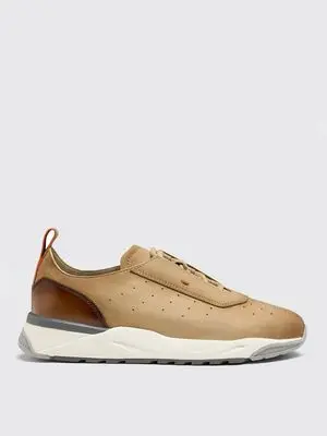 Santoni Lace-up Sneakers - Natural