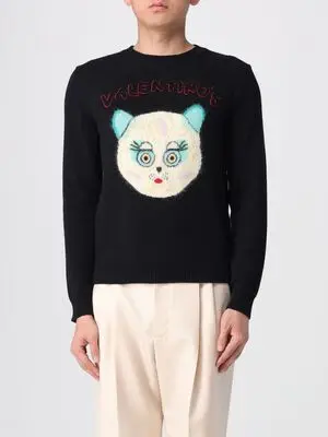 Valentino Garavani Cat Intarsia Sweater