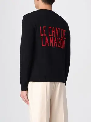 Valentino Garavani Cat Intarsia Sweater