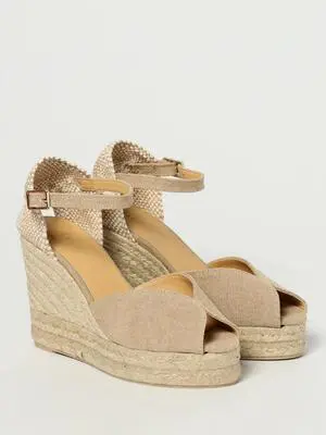 CastaÑer Heeled Sandal - Beige