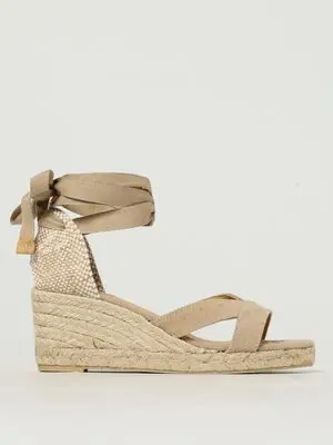 CastaÑer Heeled Sandal - Beige