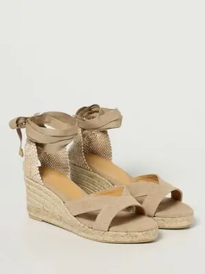 CastaÑer Heeled Sandal - Beige