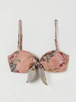 Zimmermann Floral Tie Swimsuit