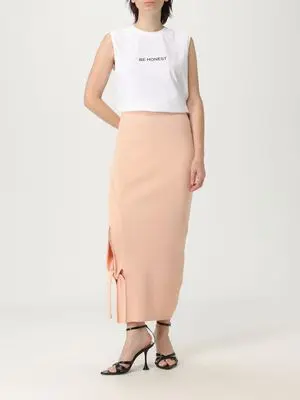 Victoria Beckham Ribbed Skirt