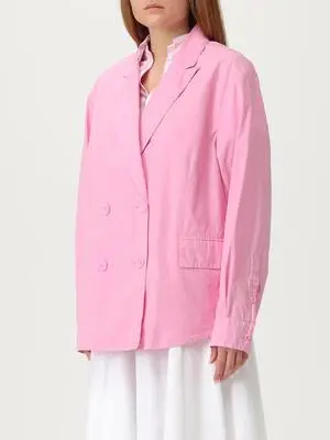 Aspesi Double Breasted Jacket - Pink