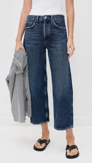 AGOLDE Arc Straight Leg Jeans - Shortwave
