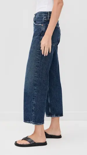 AGOLDE Arc Straight Leg Jeans - Shortwave