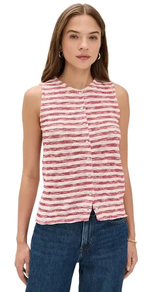 Madewell Striped Vests For Women