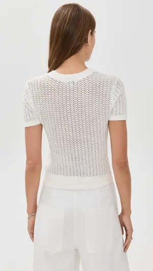 Joe's Jeans The Crochet Baby Tee