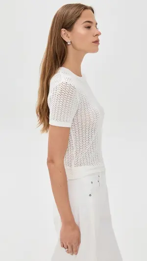 Joe's Jeans The Crochet Baby Tee
