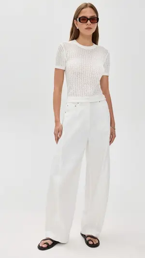 Joe's Jeans The Crochet Baby Tee