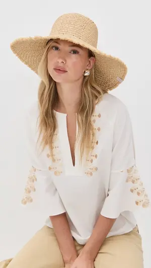 Rag & Bone Ella Straw Sun Hat