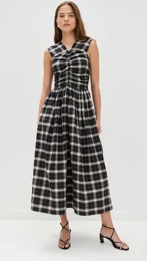 LEE MATHEWS Connie Midi Dress