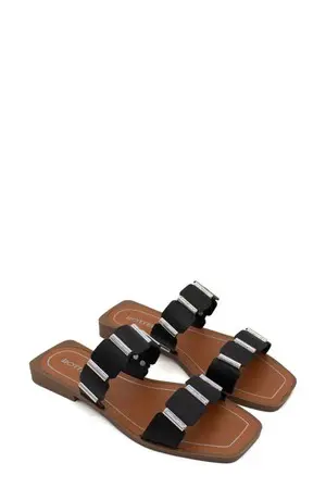 BOTTERO Hardware Strap Sandal - Preto