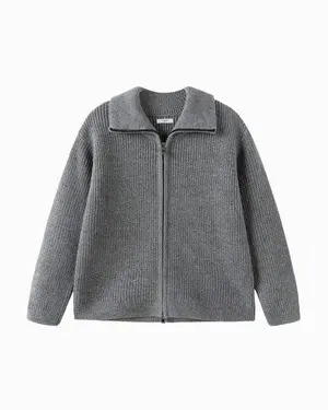 BALABALA Zip-up Knit Jacket