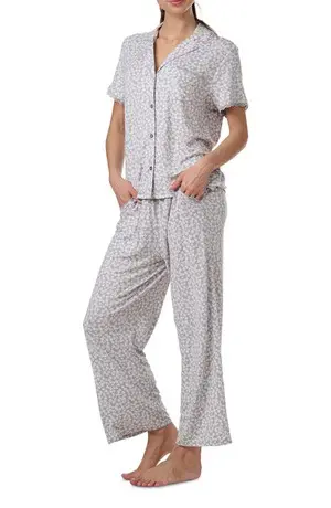 Splendid Notch Collar Pajamas - Daisy Pop Toss