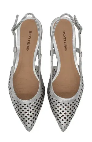 BOTTERO Pointed-toe Slingback Pumps