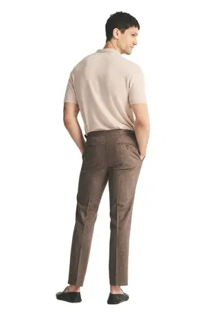 Naadam Signature Cashmere Short Sleeve Button Down - Light Sand