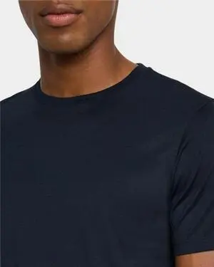 Theory Apos;s Crewneck Precise Tee - Eclipse