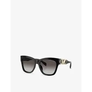 Michael Kors Empire Square Butterfly Sunglasses - Black