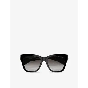 Michael Kors Empire Square Butterfly Sunglasses - Black