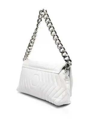 Philipp Plein Hexagon Logo-plaque Quilted Shoulder Bag