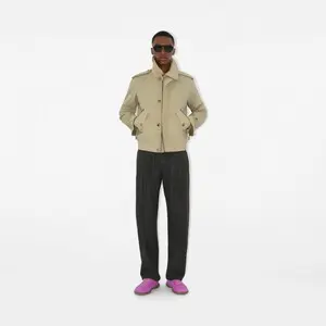 Burberry Cotton Nylon Jacket - Beige Beige