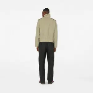Burberry Cotton Nylon Jacket - Beige Beige