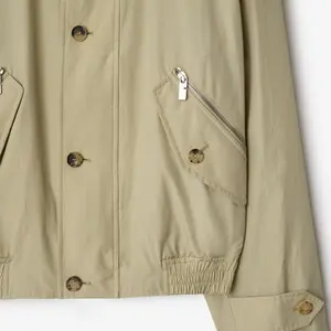 Burberry Cotton Nylon Jacket - Beige Beige