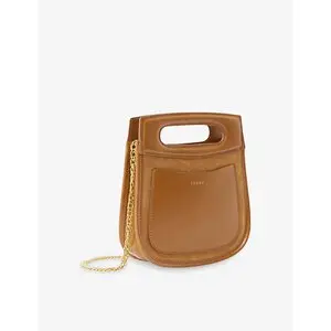 Soeur Cheri Mini Leather And Suede Cross-body Bag