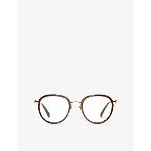 Chanel Ch2220 Panto Optical Glasses - Brown