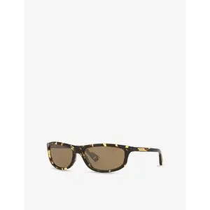 Ralph Lauren Acetate Rectangle Sunglasses - Brown