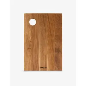 WOODSEA Brand-embossed Wooden Chopping Board 33cm X 22cm - Oak