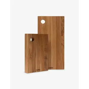 WOODSEA Brand-embossed Wooden Chopping Board 33cm X 22cm
