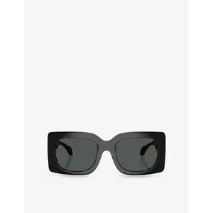 Versace Ve4496u Square-frame Sunglasses - Black
