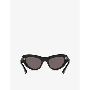 Bottega Veneta Cat-eye Acetate Sunglasses - Black