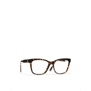 Chanel Square-frame Acetate Optical Glasses