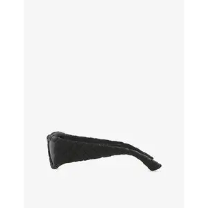 Bottega Veneta Bv1303s Round-frame Sunglasses - Grey